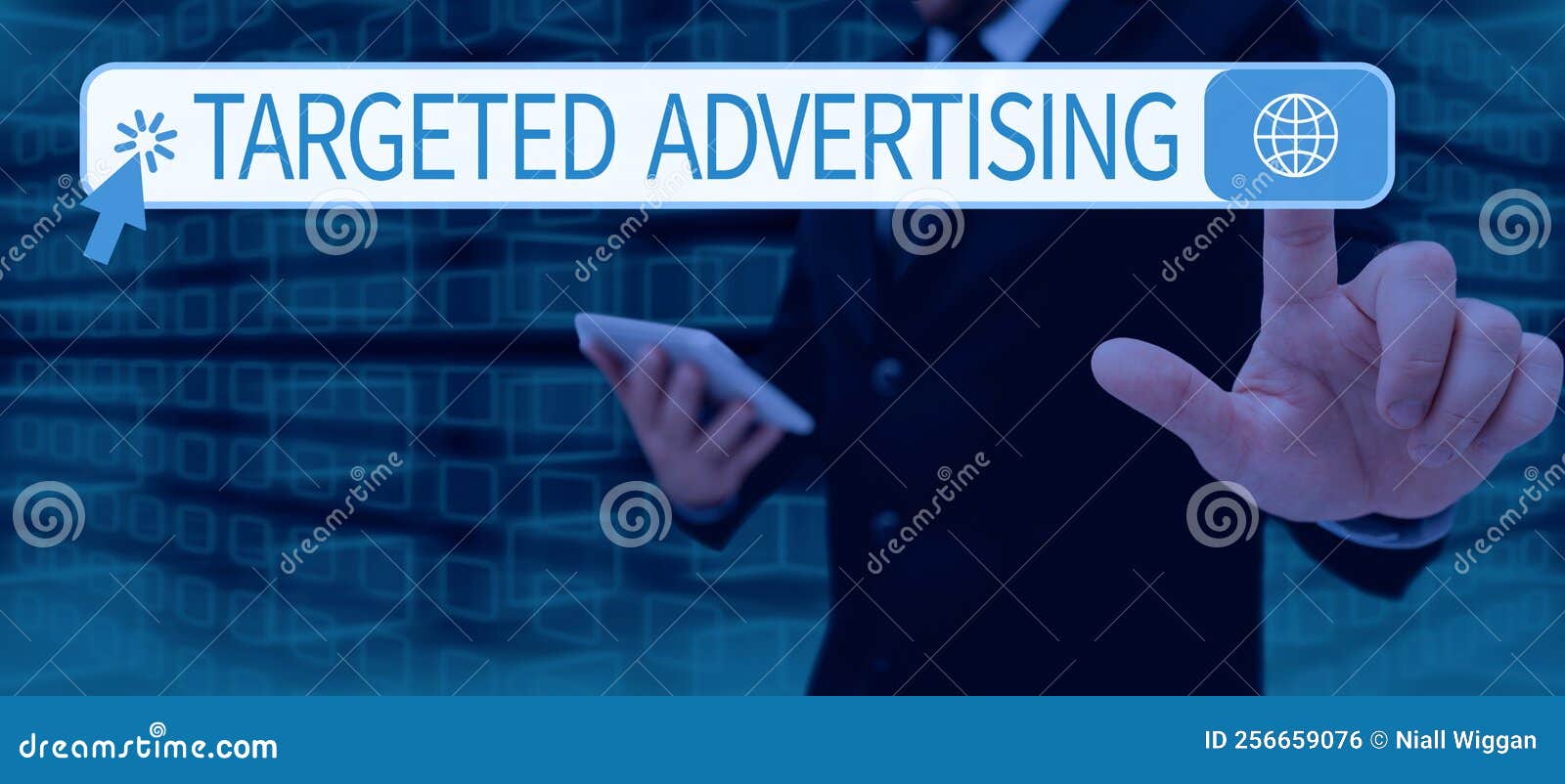 Handwriting Text Targeted Advertising. Business Overview Online ...