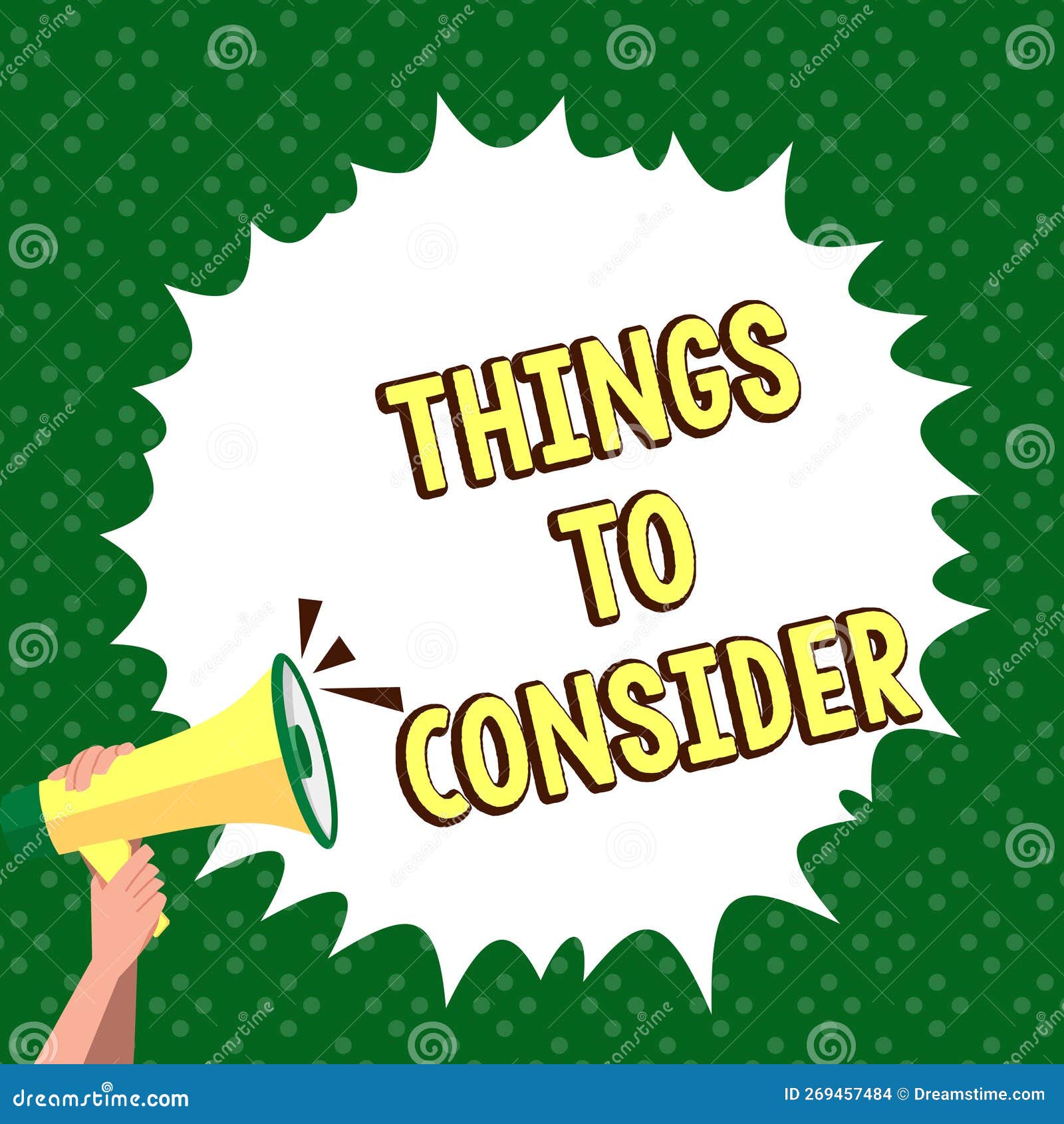 Text Caption Presenting Things To Consider. Business Overview List To ...