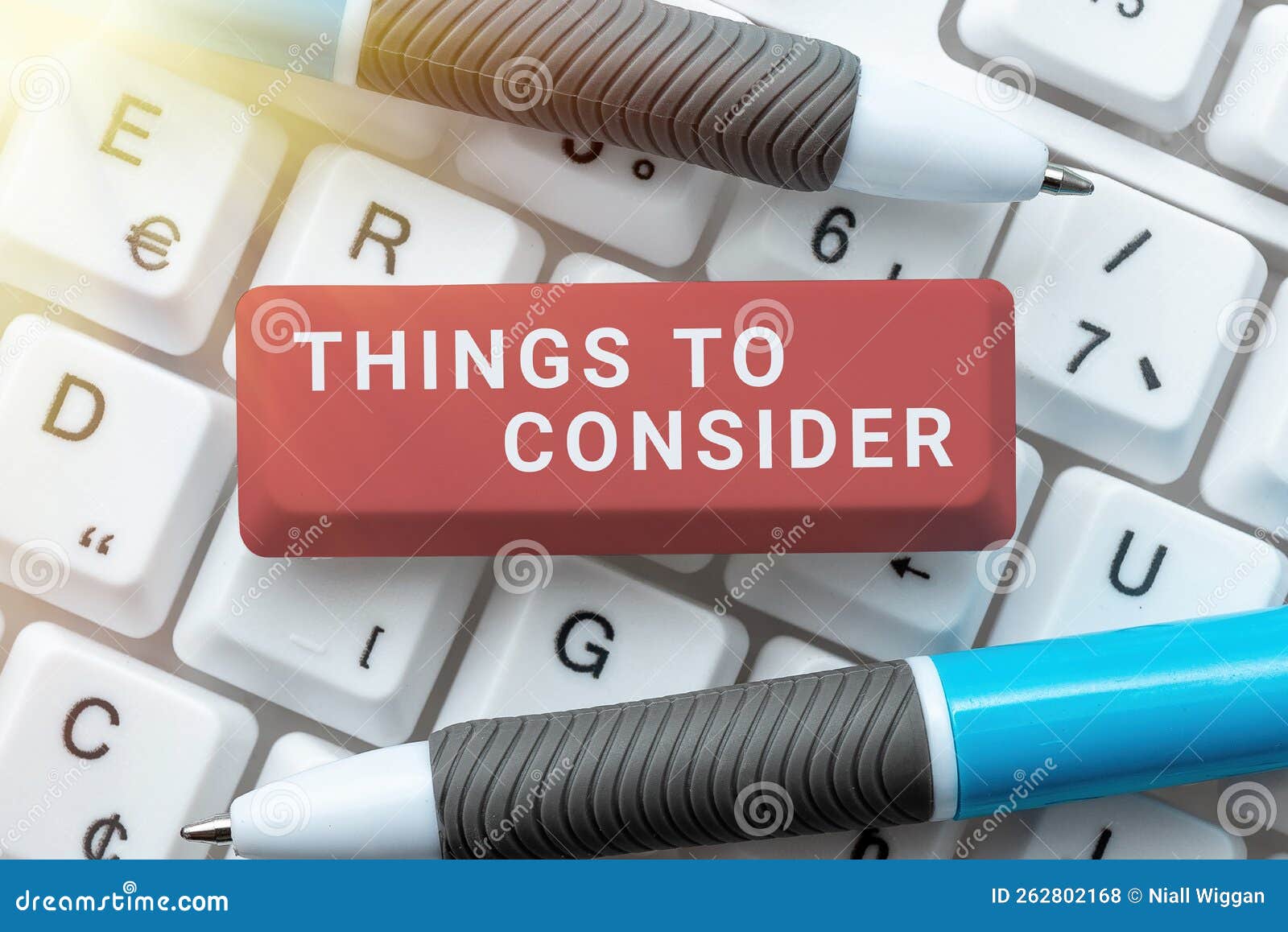 Conceptual Display Things To Consider. Business Idea List To Check or ...