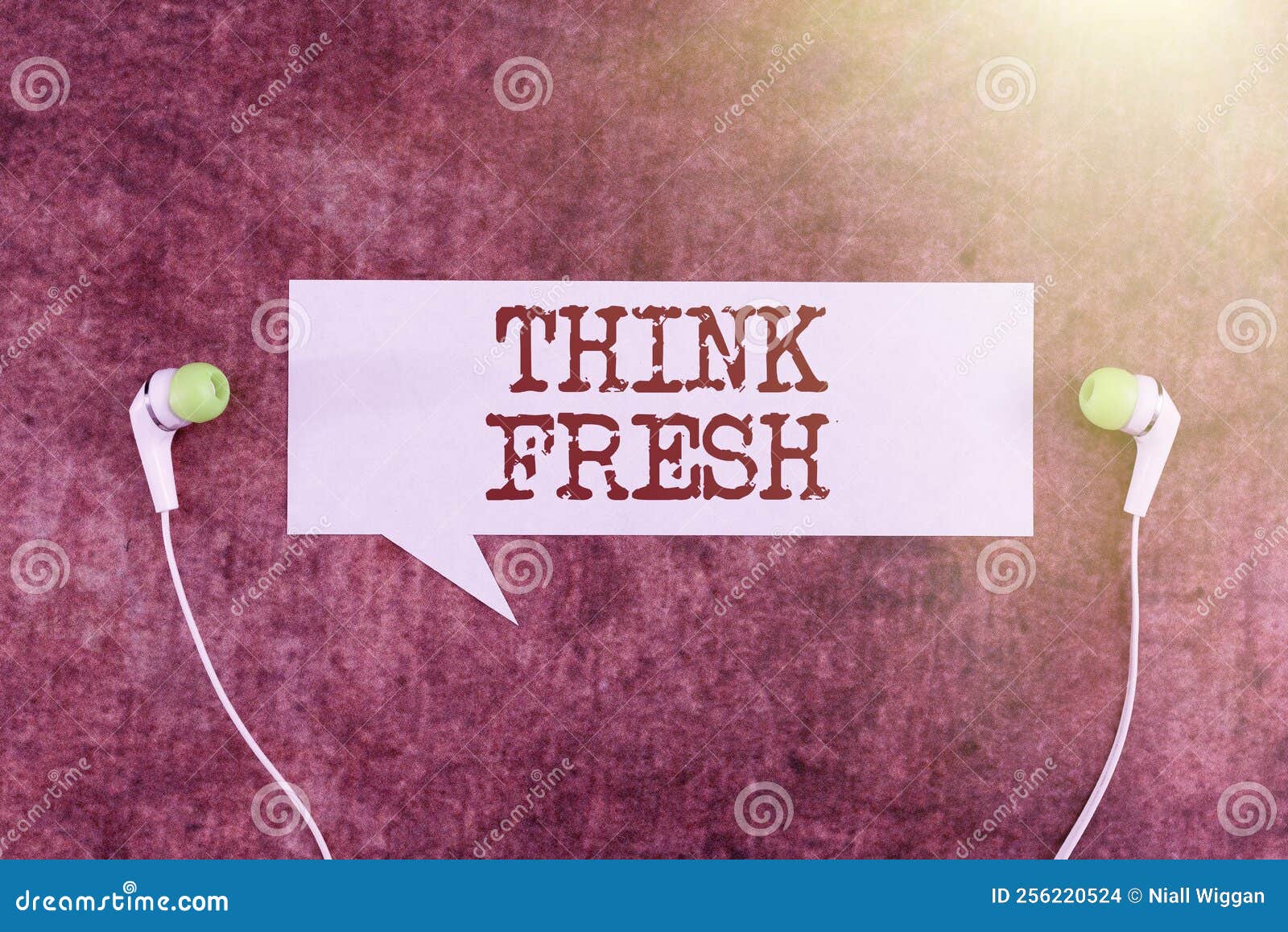 Text Showing Inspiration Think Fresh. Business Approach Thinking on ...