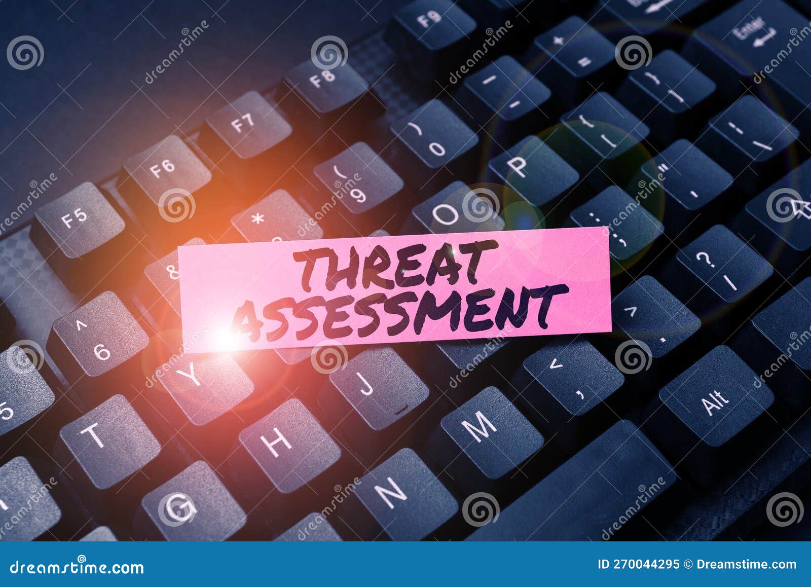 Handwriting Text Threat Assessment. Word for Determining the ...