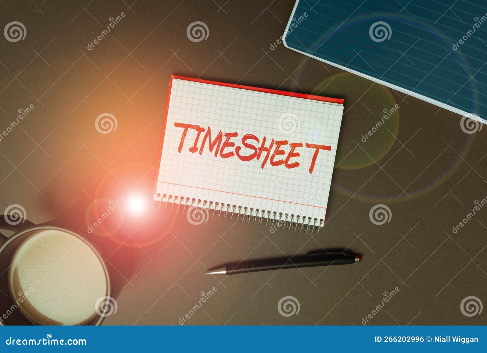 Hand Writing Sign Timesheet. Internet Concept Graphical Representation ...