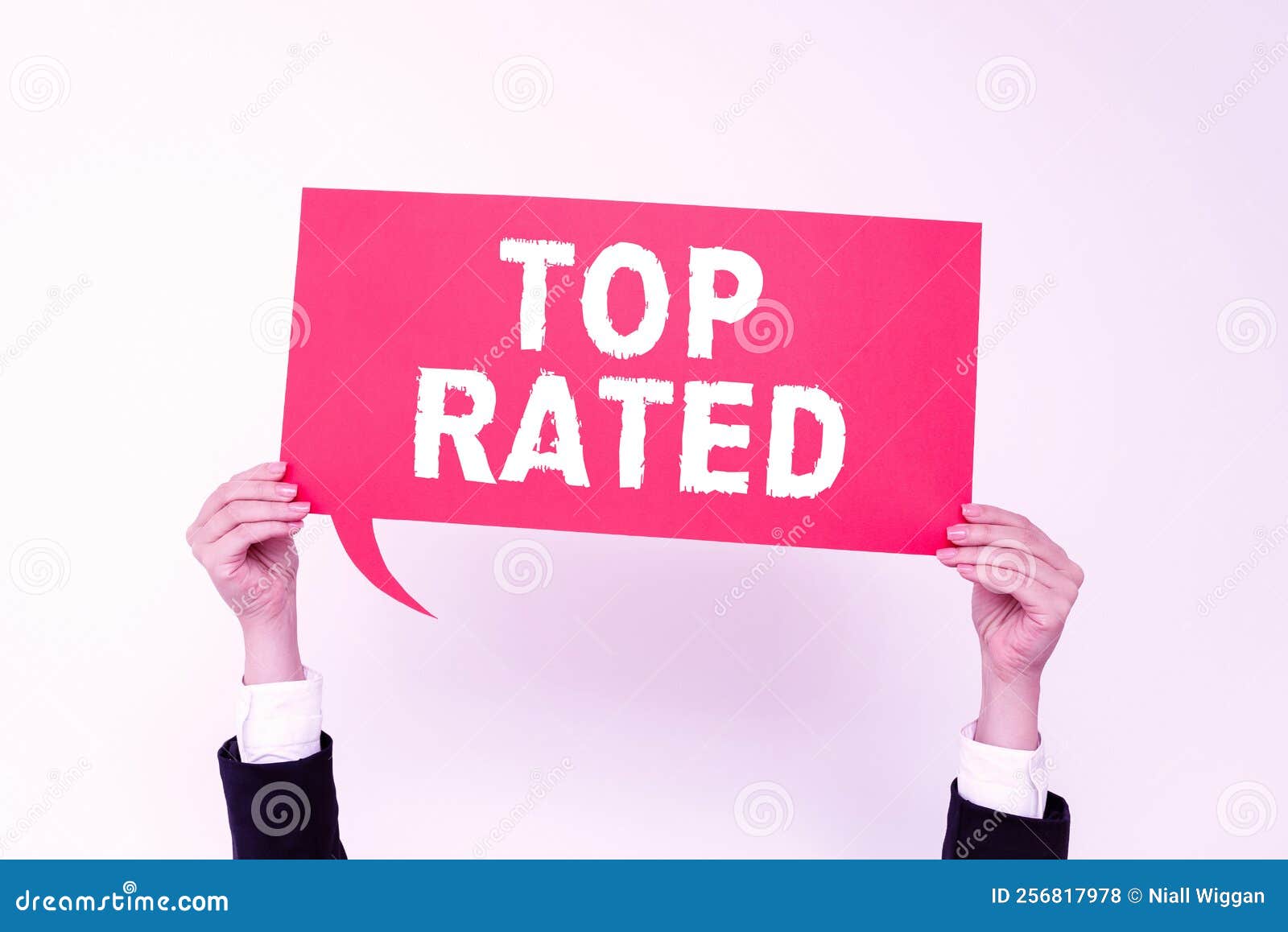 Text Caption Presenting Top Rated. Business Showcase the High Amount of ...