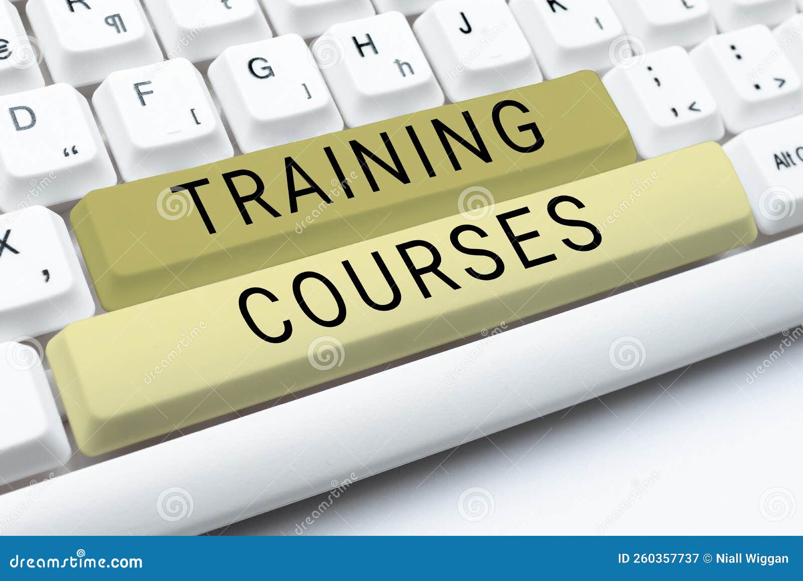 Text Caption Presenting Training Courses. Word Written on Graduate ...