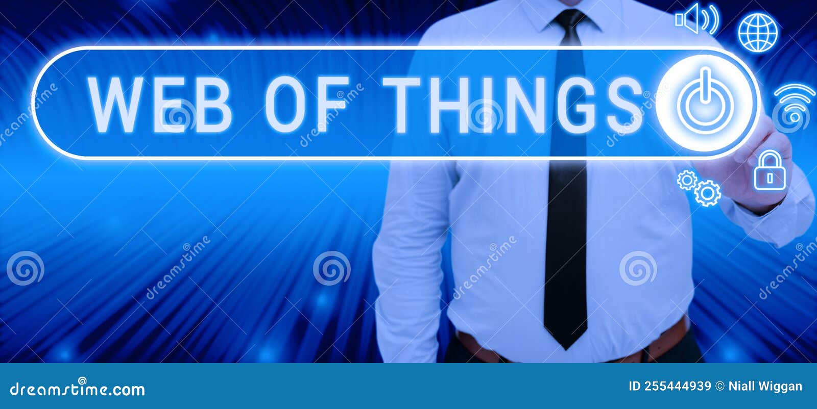 Text Caption Presenting Web of Things. Business Approach Internet ... Text Caption Presenting Web of Things. Business Approach Internet ...