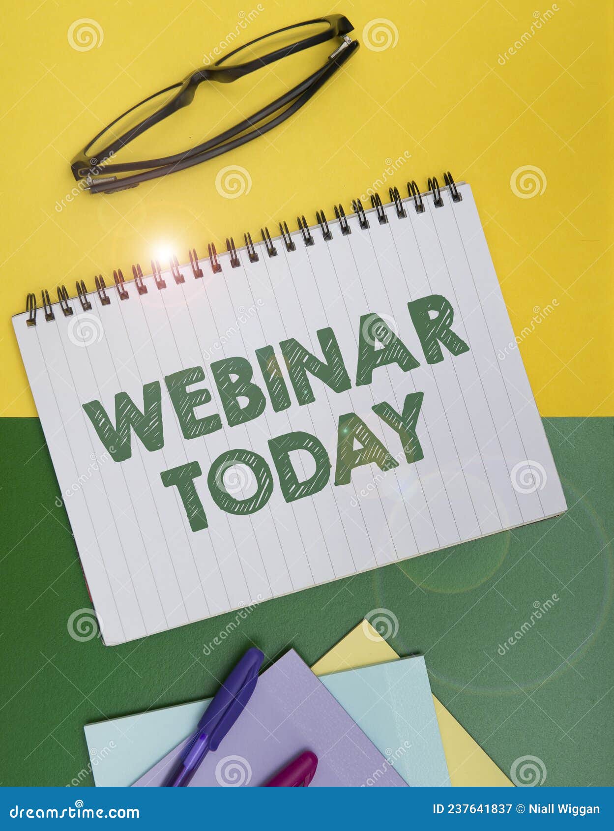 Text Caption Presenting Webinar Today. Internet Concept Live Online ...