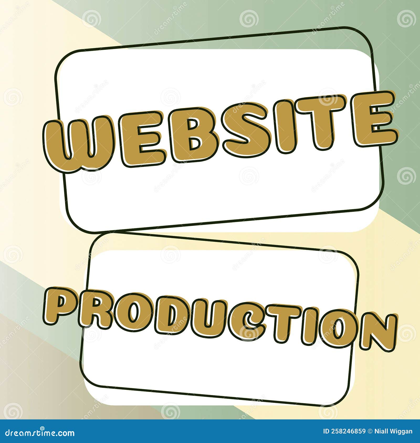 Text Caption Presenting Website Production. Business Overview Creating ...