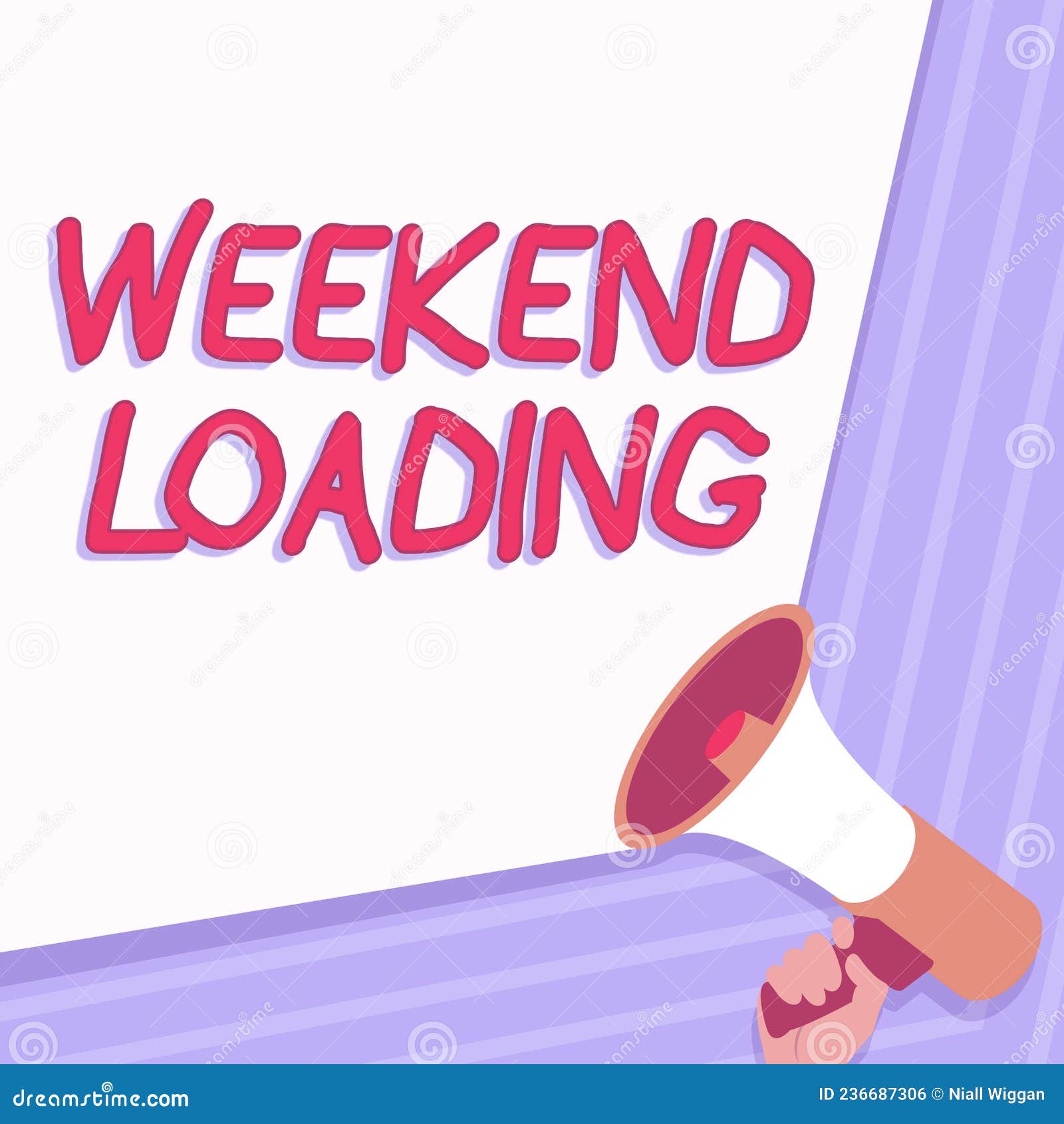 Text Showing Inspiration Weekend Loading. Business Concept Starting ...