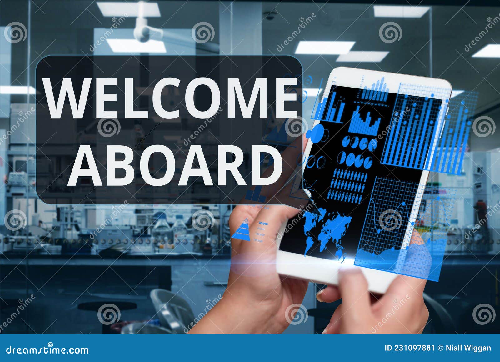 Text Caption Presenting Welcome Aboard. Conceptual Photo Expression of ...