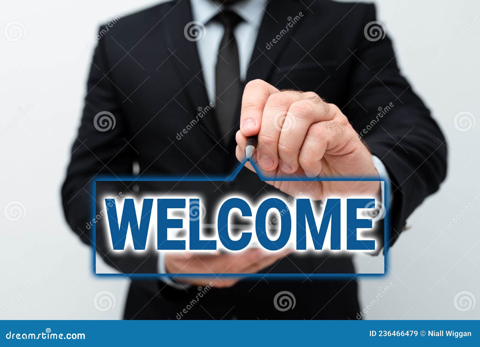 Text Caption Presenting Welcome. Business Showcase Instance or Manner ...