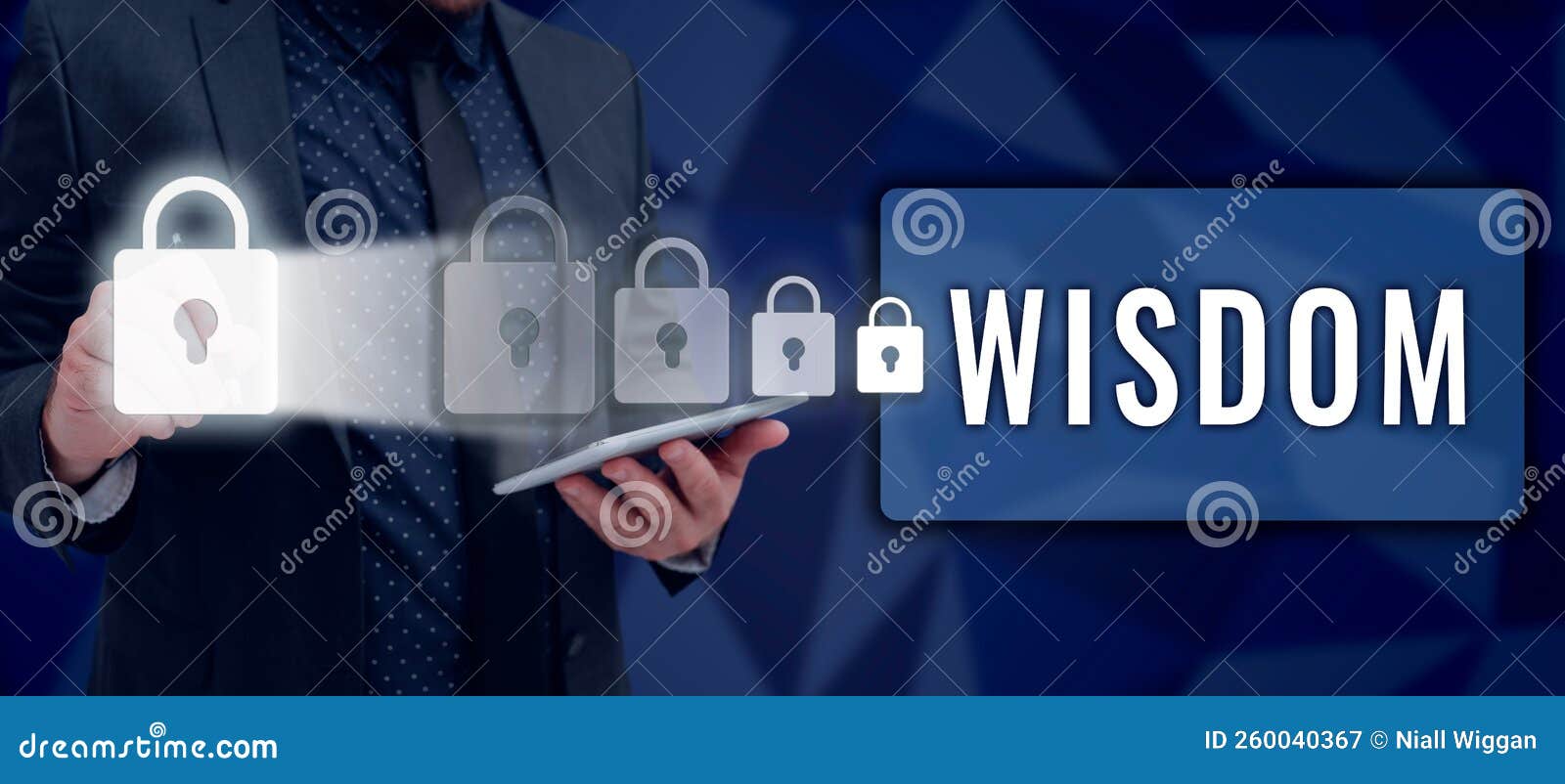 Text Caption Presenting Wisdom. Business Idea Body of Knowledge and ...