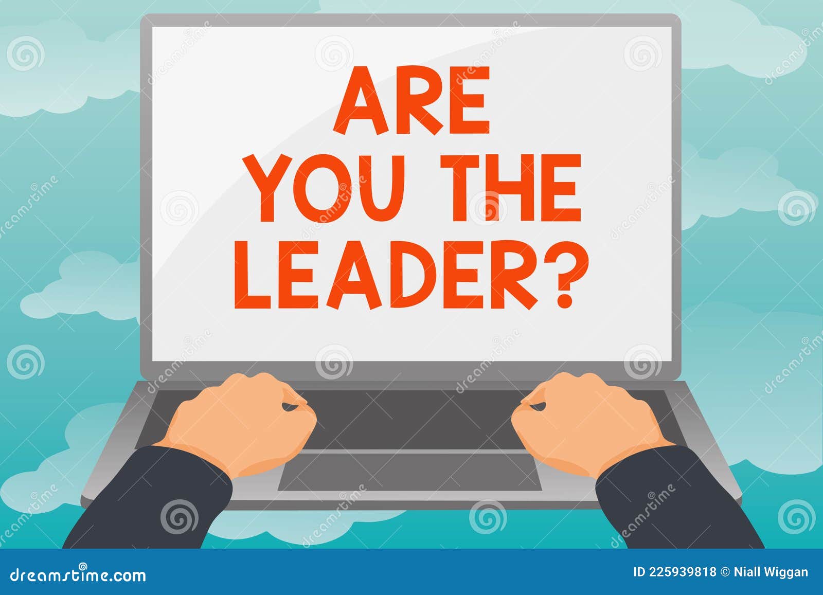 Text Sign Showing are You the Leader Question. Business Overview Asking ...
