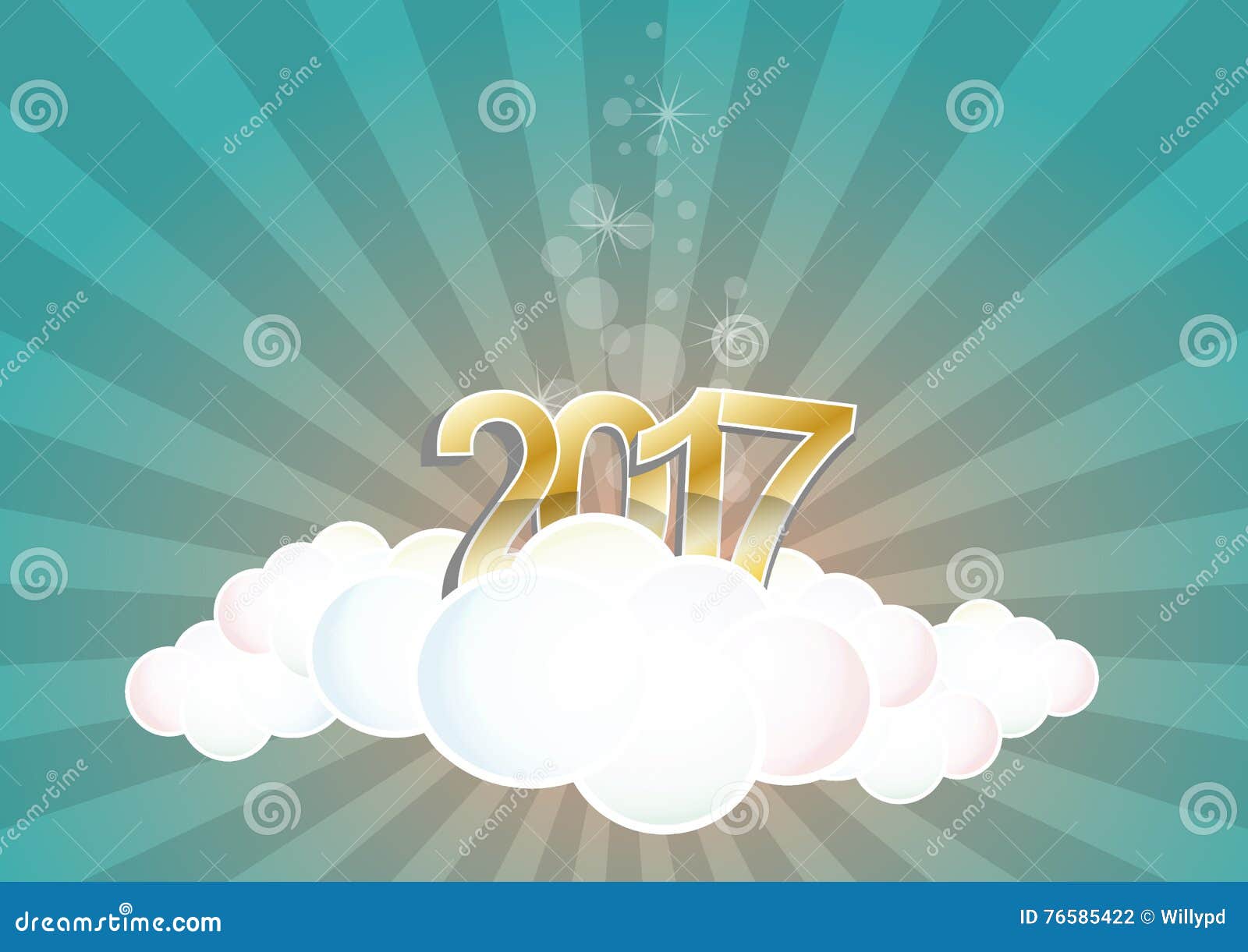 2017 text cloud stock vector. Illustration of celebrate - 76585422