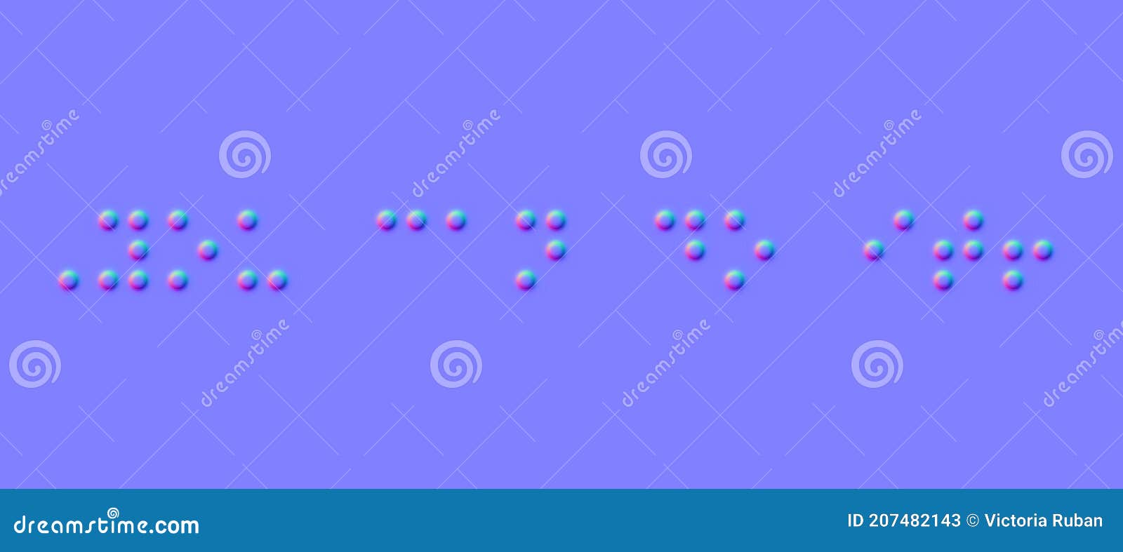 Text Consists of Braille Dots: You Can Do it, Normal Map Texture Stock ...