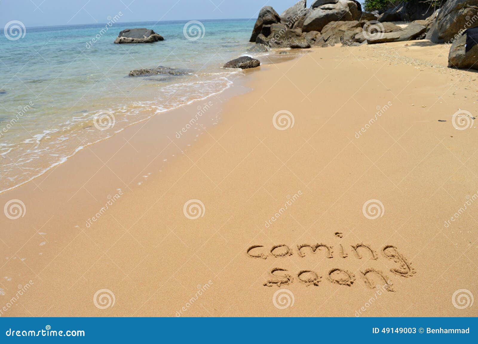 Text cooming soon stock image. Image of nature, prognosis - 49149003