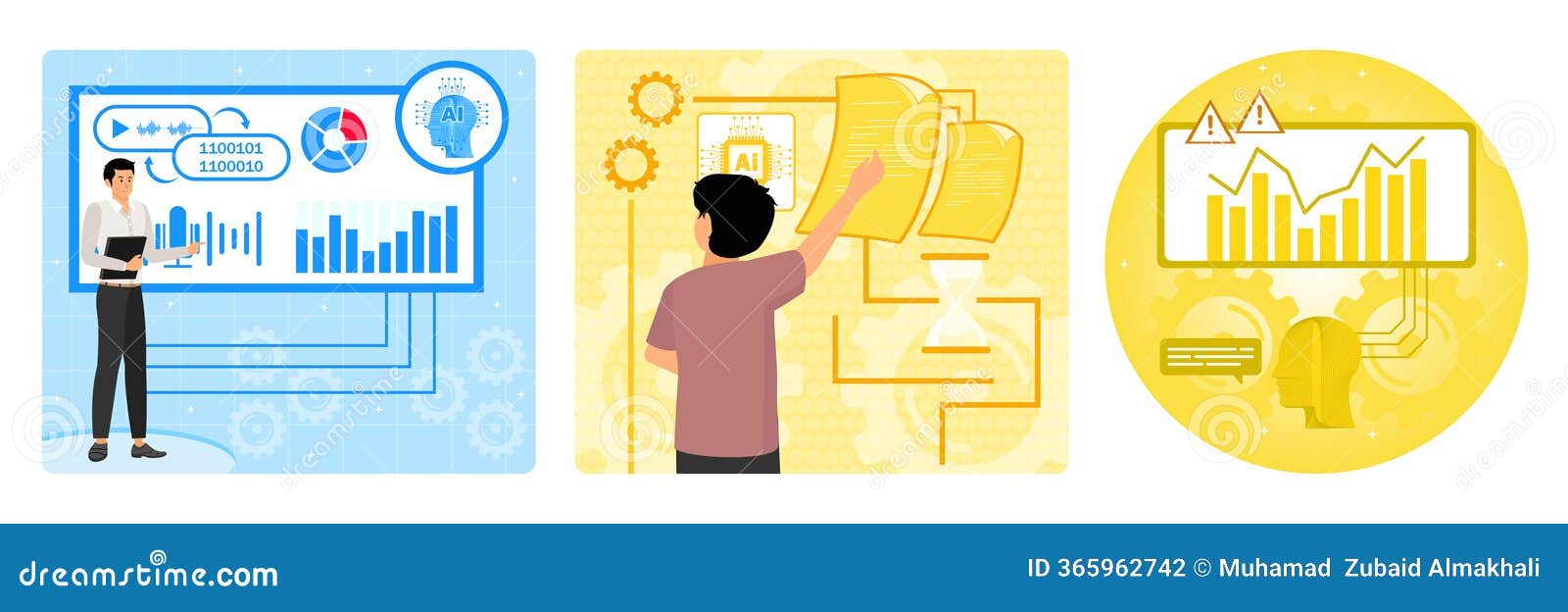 Normalization Data Preparation Royalty-Free Cartoon | CartoonDealer.com ...