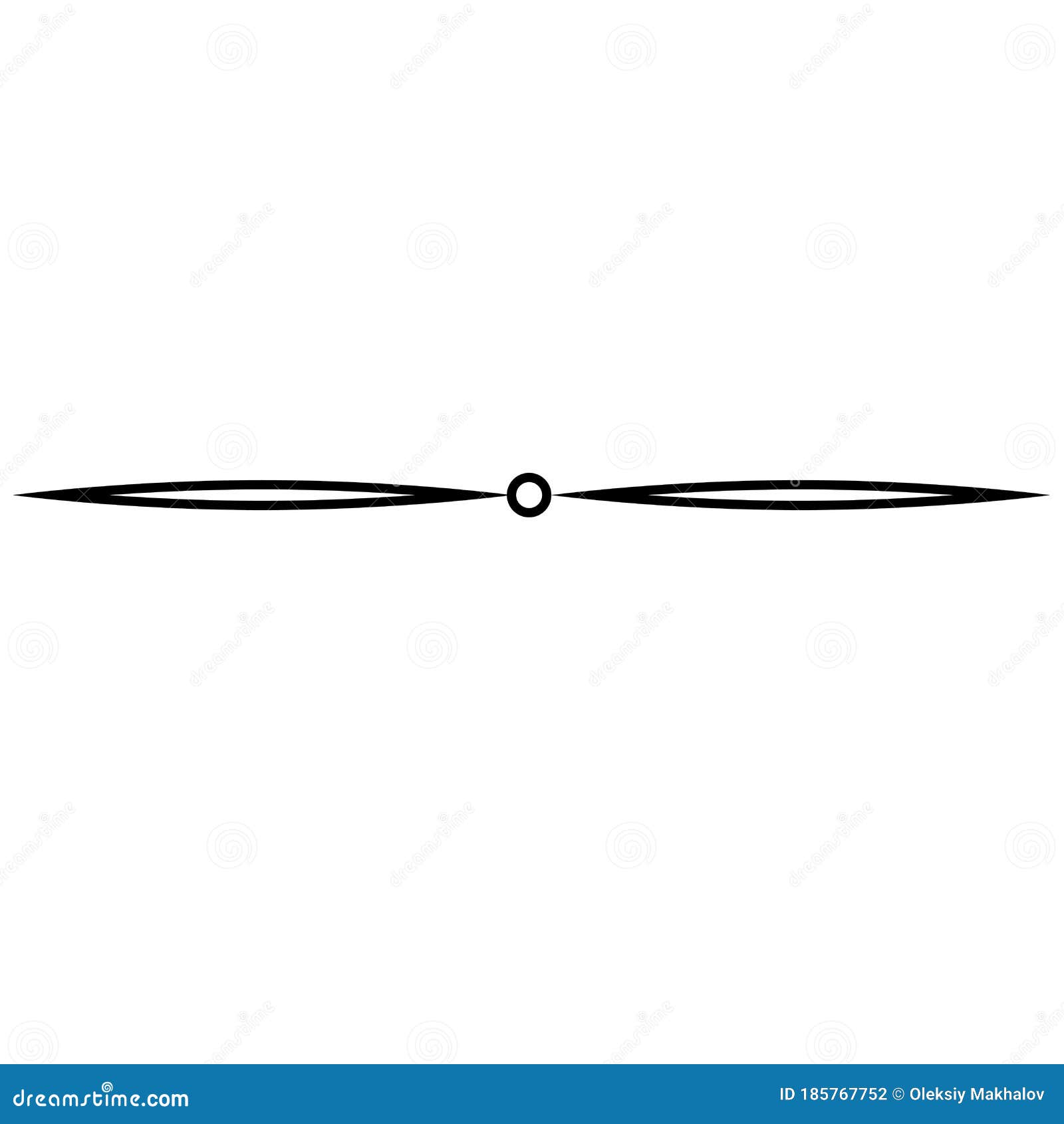 Text Delimiter for Your Projects Design. Vector Illustration Stock ...