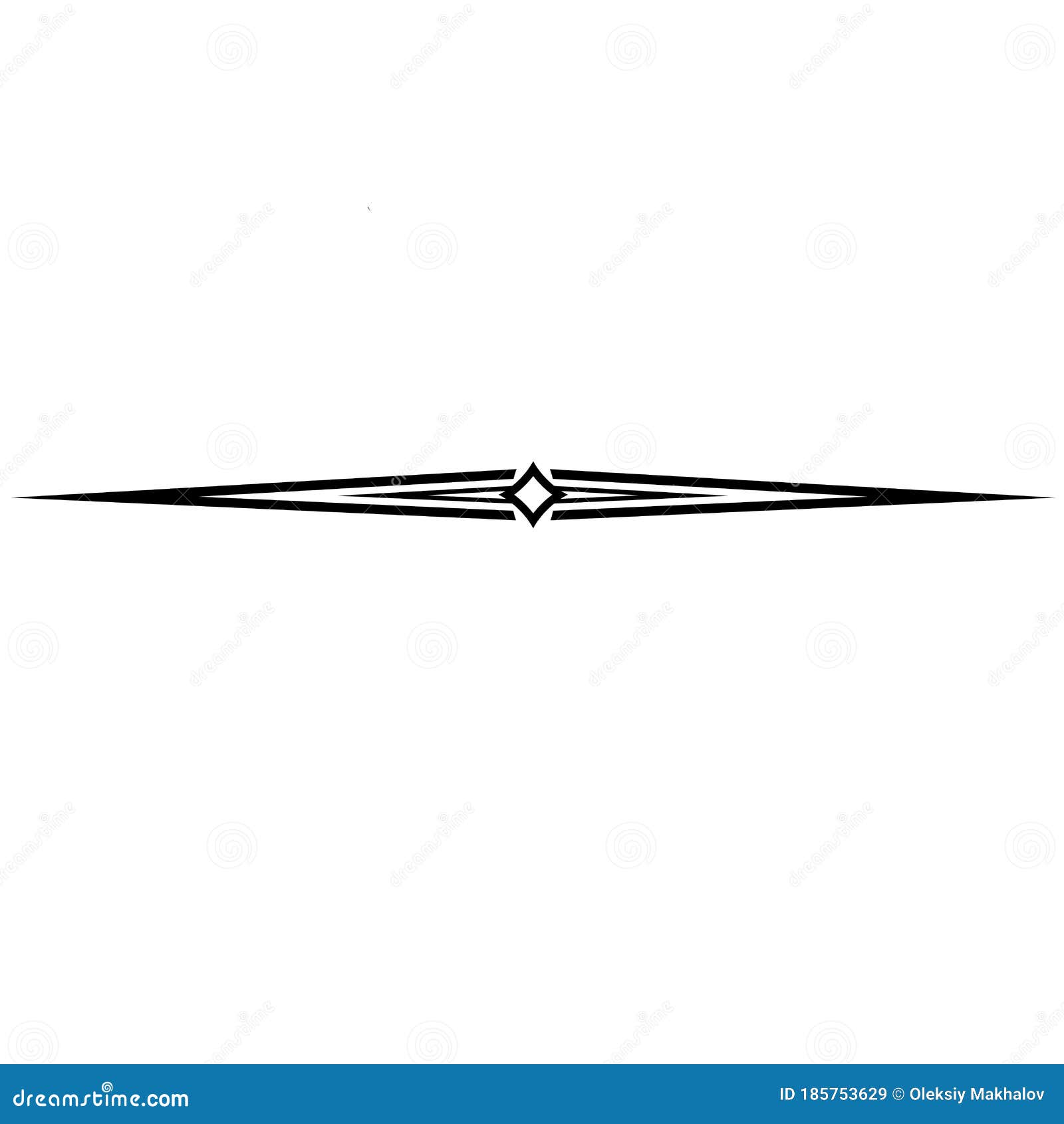 Text Delimiters for Your Projects. Vector Illustration Stock Vector ...