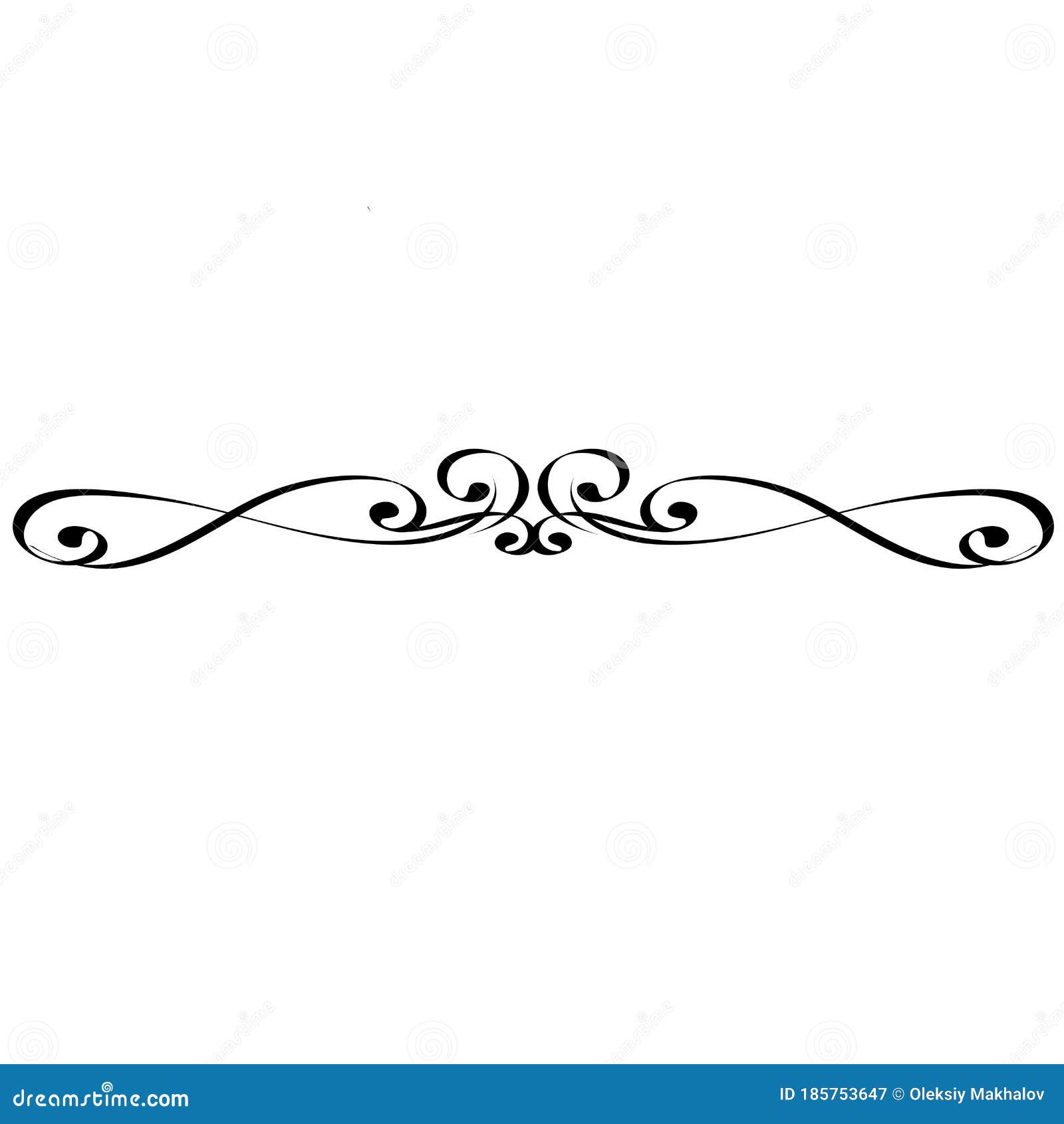 Text Delimiters for Your Projects. Vector Illustration Stock Vector ...