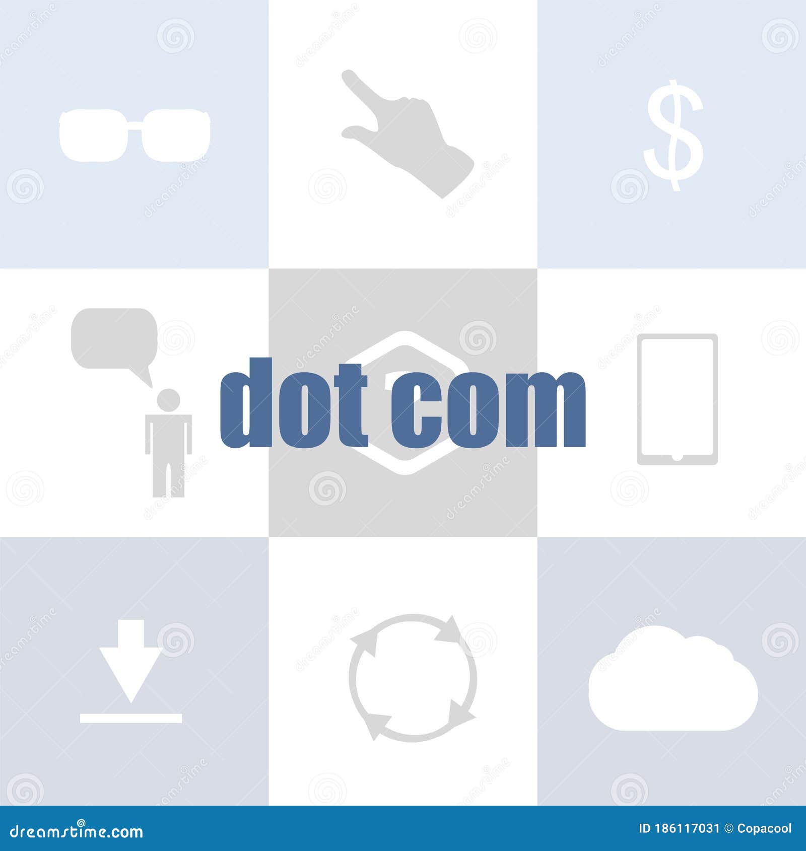 Text Dot Com. Information Concept Stock Illustration - Illustration of ...