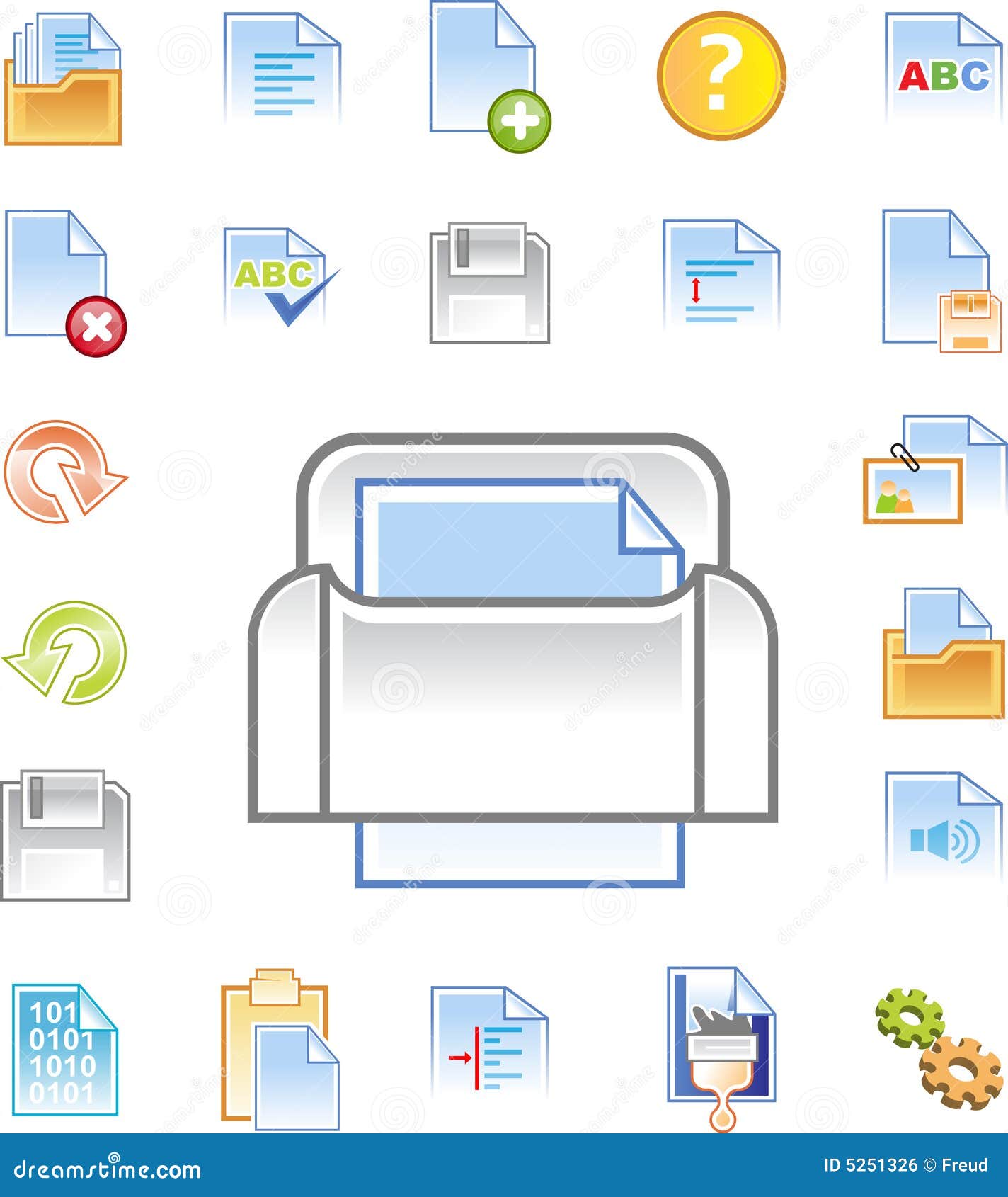Text editor icons set 1 stock illustration. Illustration of help - 5251326