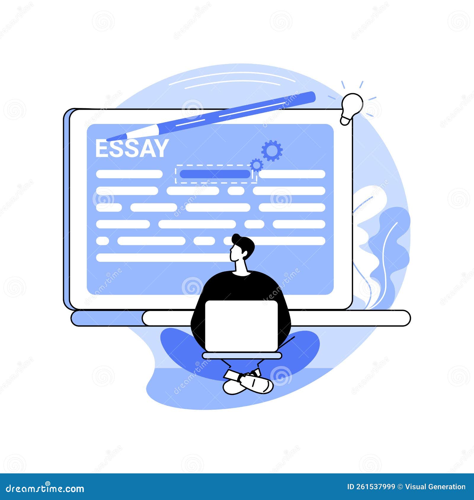 Text Editor Isolated Cartoon Vector Illustrations. Stock Vector ...