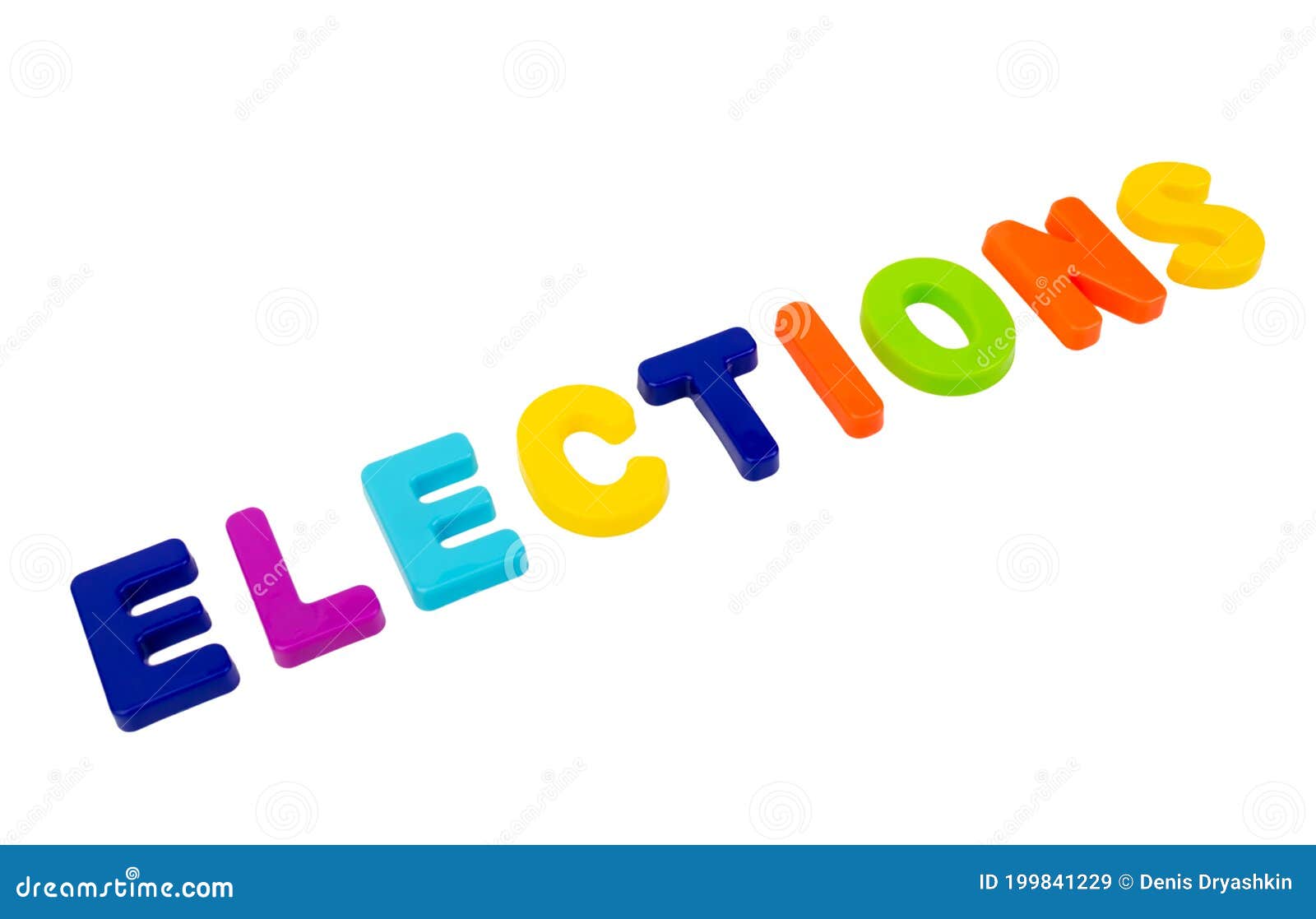 Text ELECTIONS on a White Background Stock Image - Image of politician ...