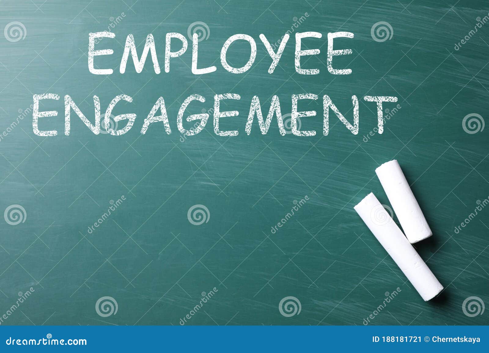 Text Employee Engagement and Chalk on Greenboard Stock Image - Image of ...