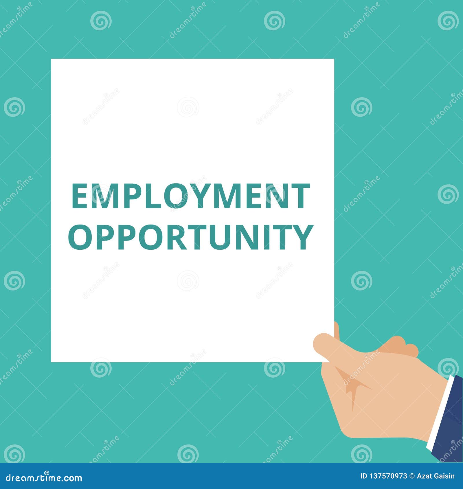 Employment Opportunity Signs Cartoon Vector | CartoonDealer.com #36898033