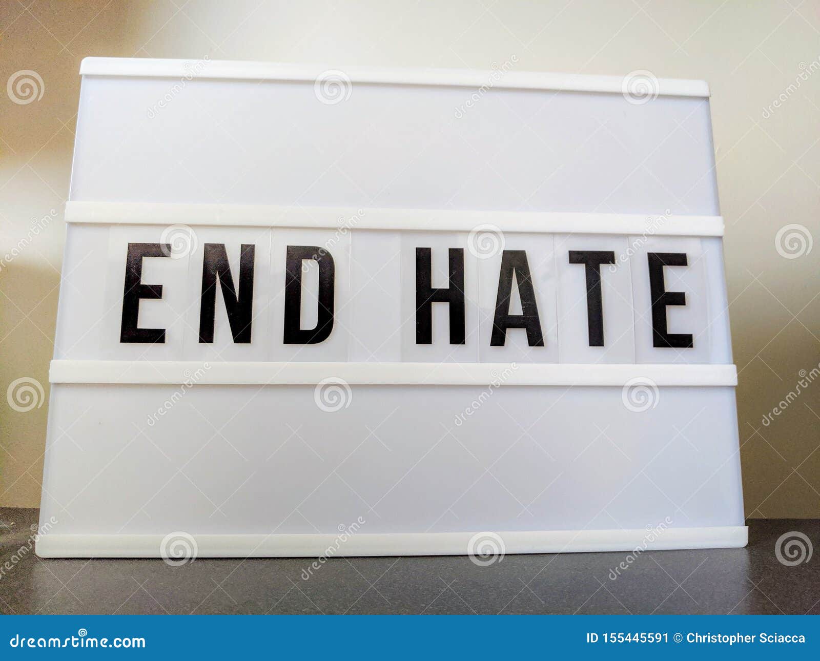 End Hate before it`s Too Late Stock Image - Image of celebrate, country ...