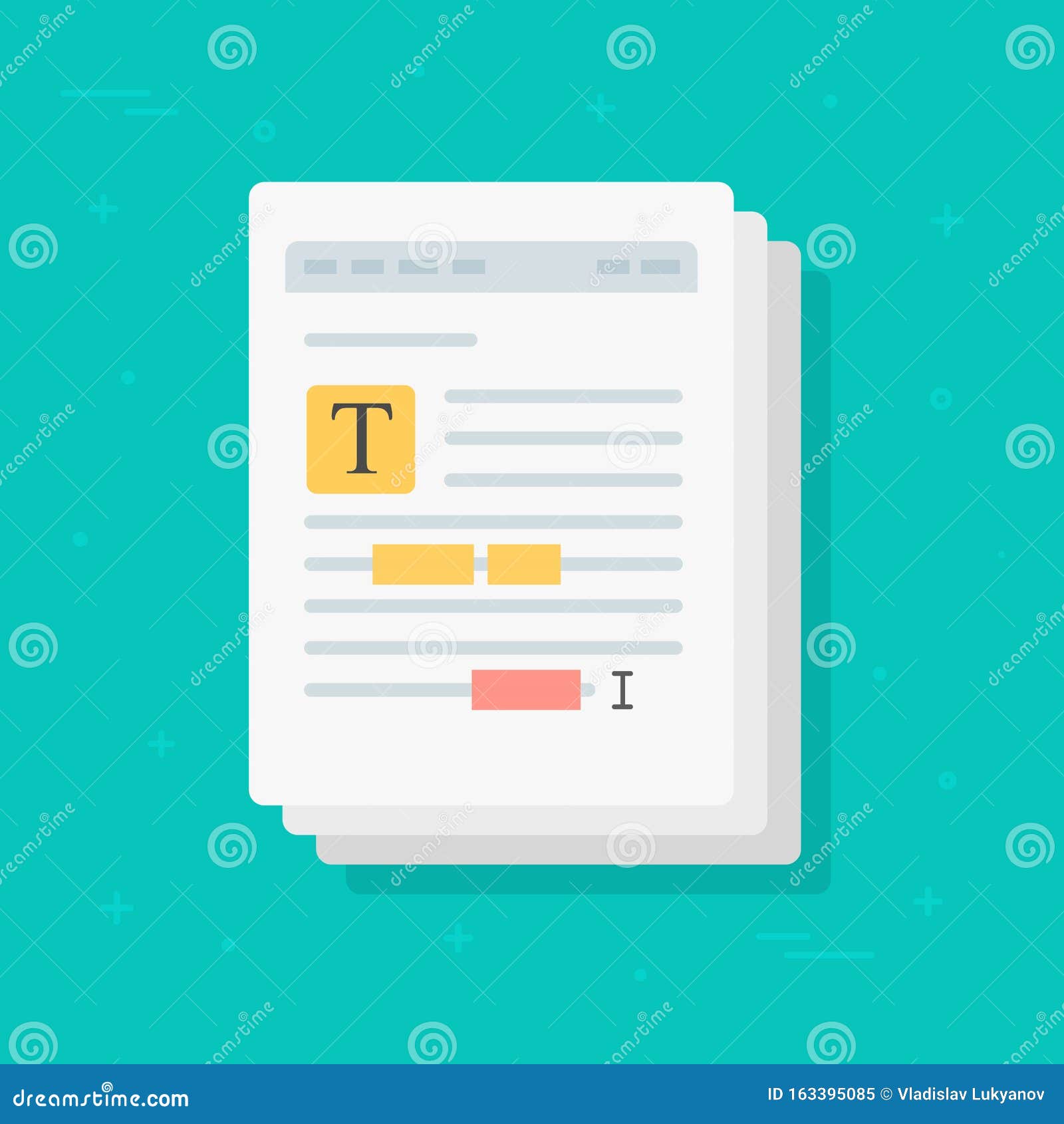 Electronic Summary With Diagrams And Tables. Animation. Virtual Table ...