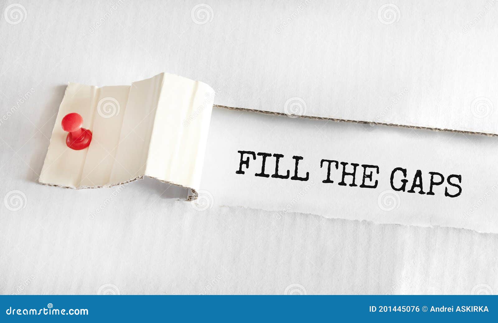 Fill In The Gaps Symbol. Concept Words Fill In The Gaps On Wooden ...