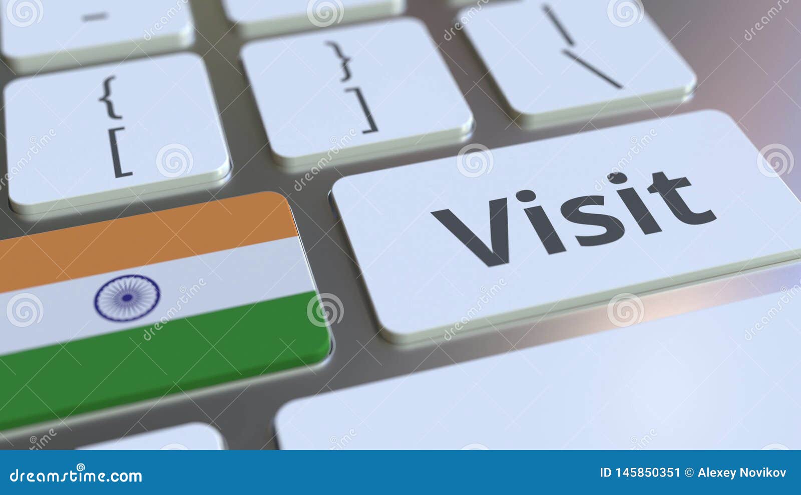 VISIT Text And Flag Of Romania On The Buttons On The Computer Keyboard ...