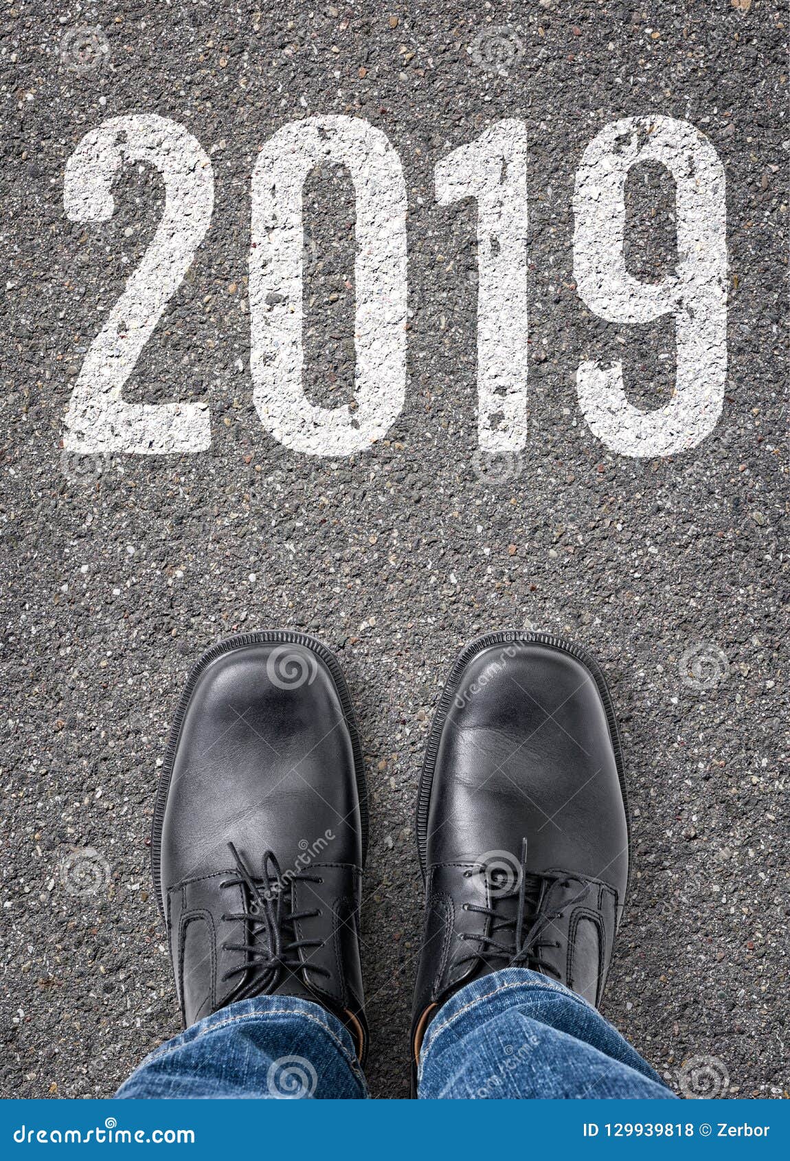 Text on the floor - 2019 stock photo. Image of ground - 129939818