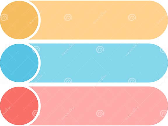 Infographics for Banner Designers, Text Frame for Adding Message Stock ...