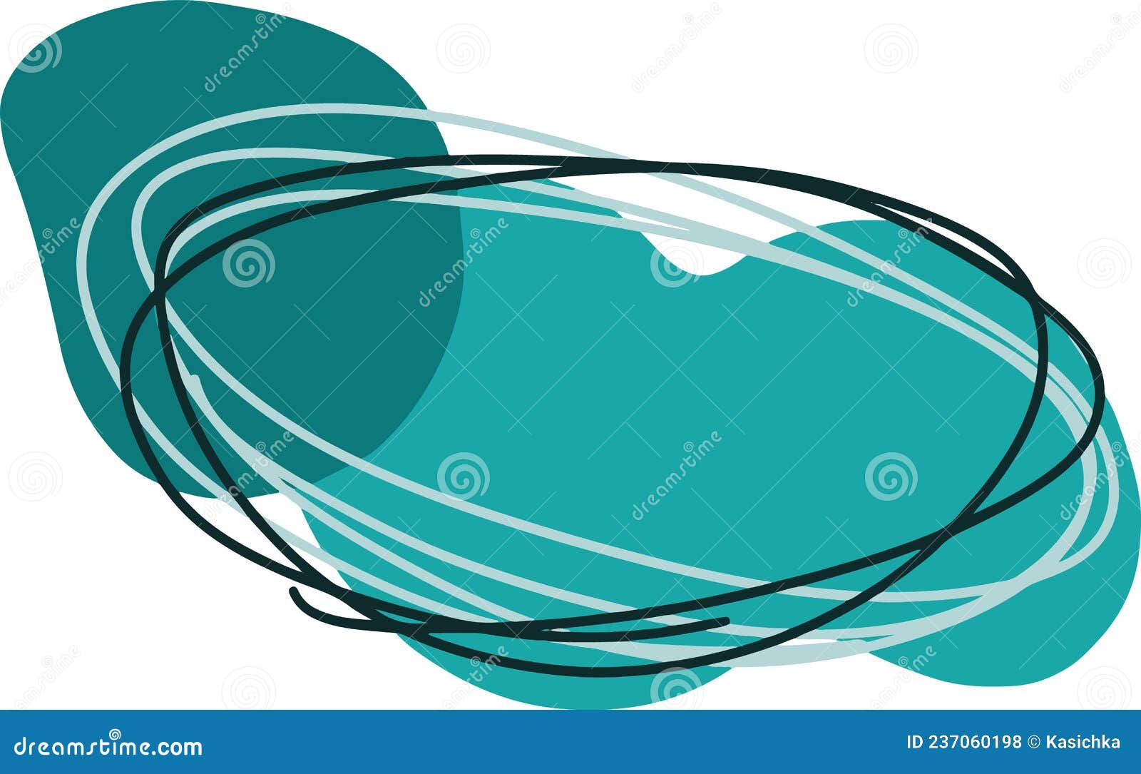 Text frame oval shape stock vector. Illustration of space - 237060198