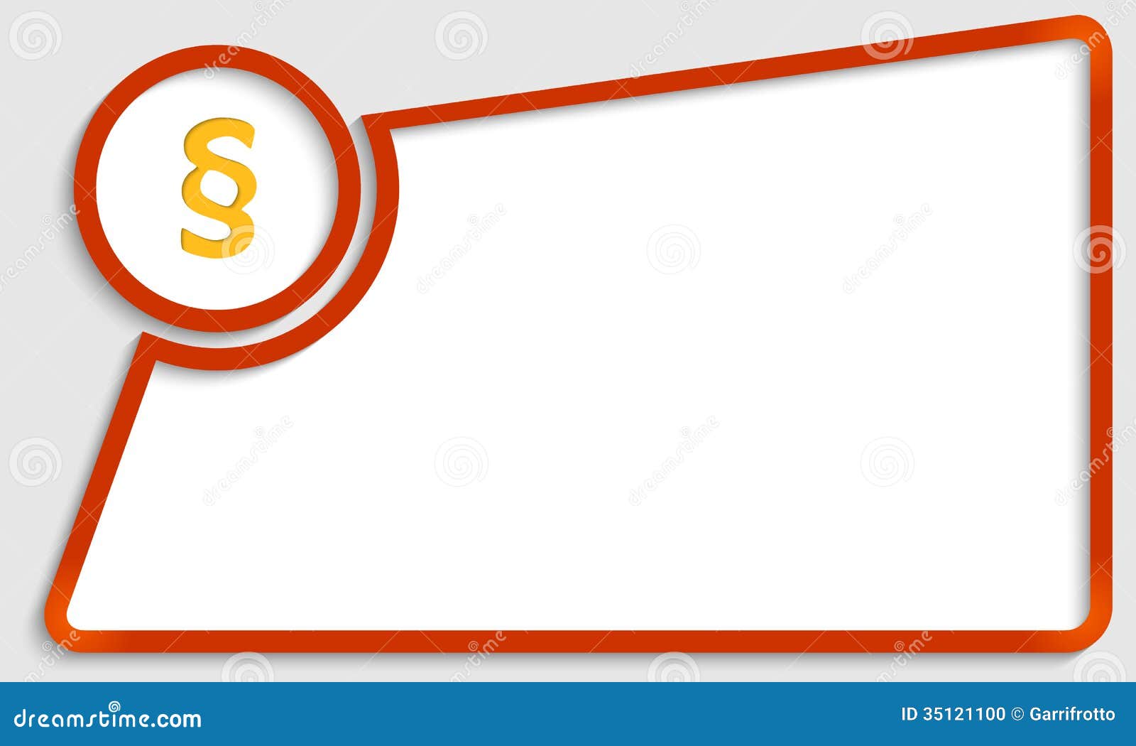 Text frame and paragraph stock vector. Illustration of advertisement ...