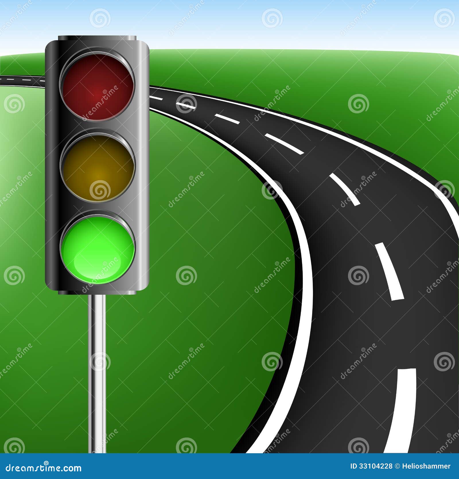 Traffic Light Clipart Border