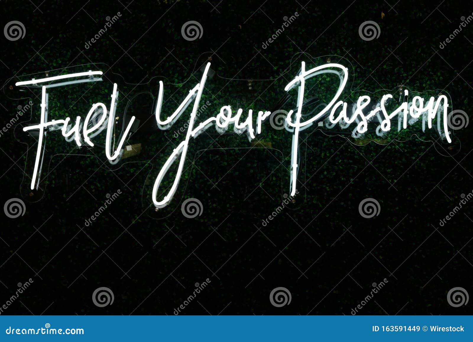 Text Fuel Your Passion On Neon Signage Perfect For A Motivational
