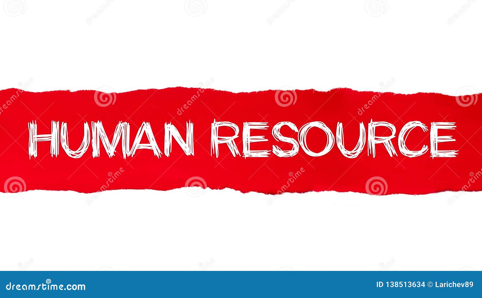 The Text HUMAN RESOURCE Appearing Behind Red Torn Paper Stock Photo ...
