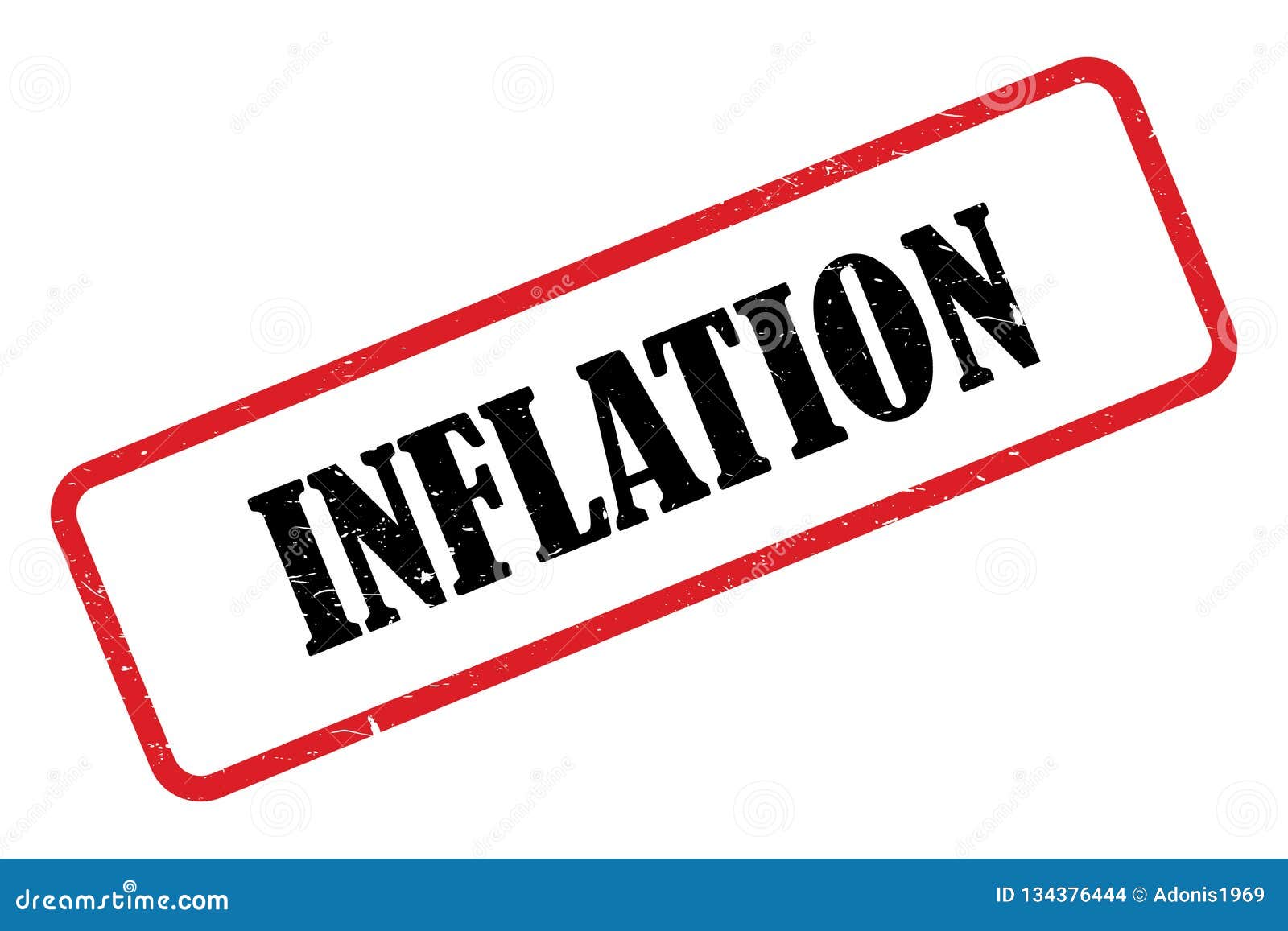Inflation stock illustration. Illustration of inside - 134376444