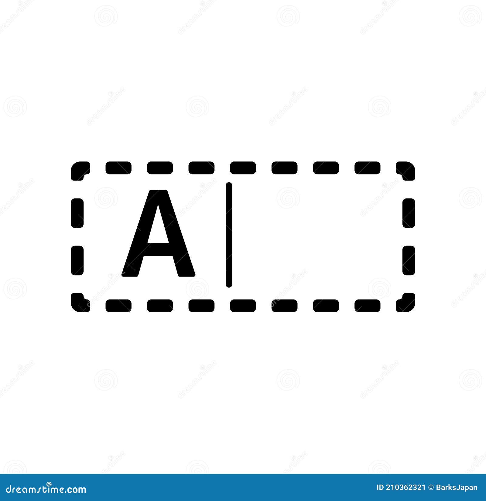 Text Input, Text Editing Vector Icon Illustration Stock Vector ... Text Input, Text Editing Vector Icon Illustration Stock Vector ...
