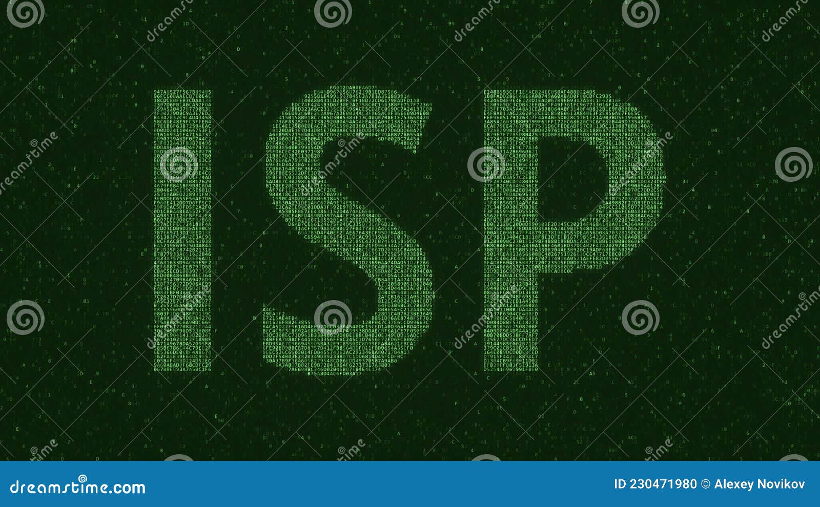 ISP or Internet Service Provider Text Made with Many Symbols on ...