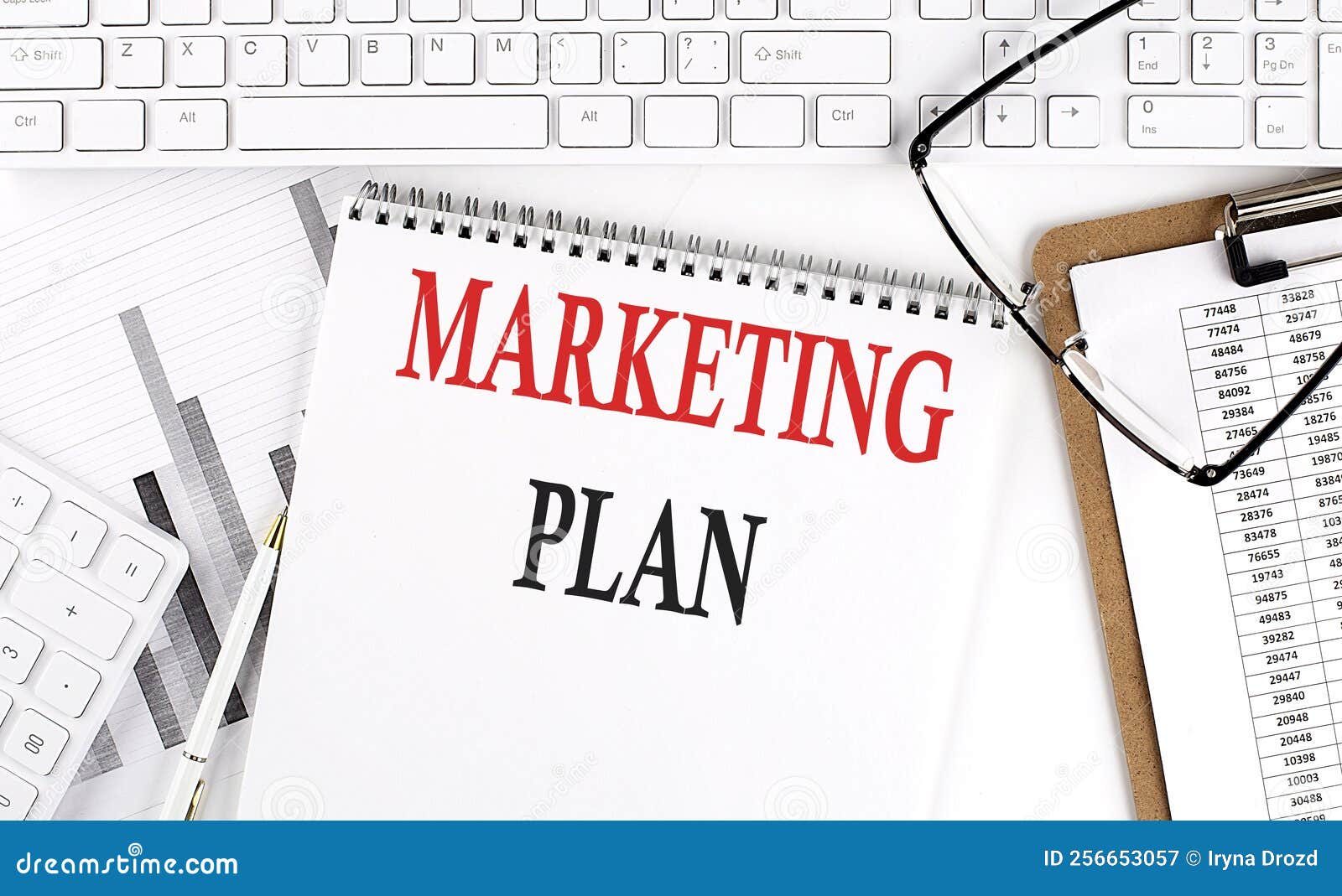 CREATIVE WRITING Text in the Office Notebook with Keyboard, Magnifier ...