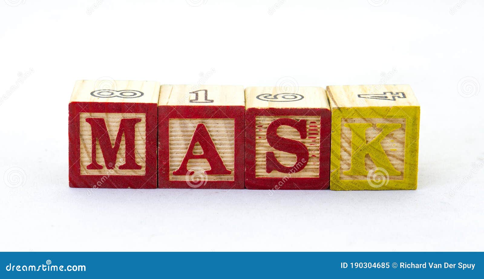 The Text Mask Isolated on White Stock Image - Image of educate, inform ...