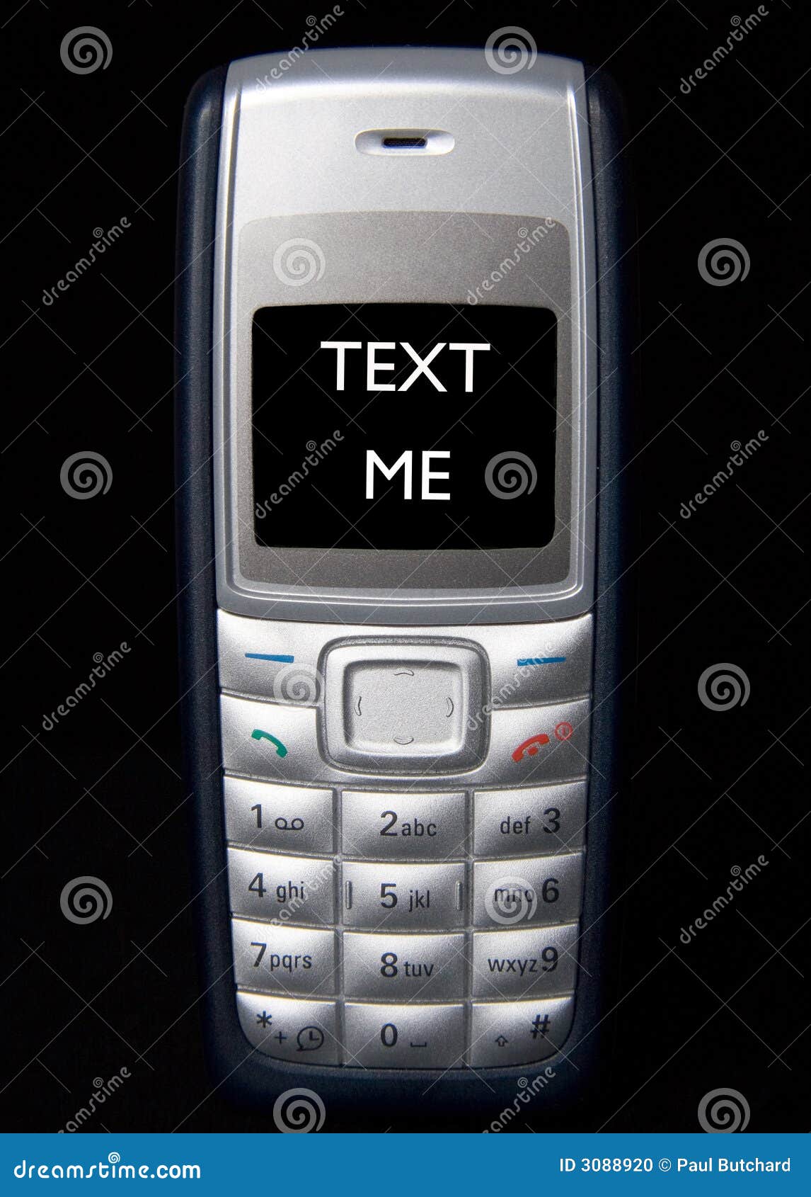 Text Me stock photo. Image of object, keys, mobile, message - 3088920