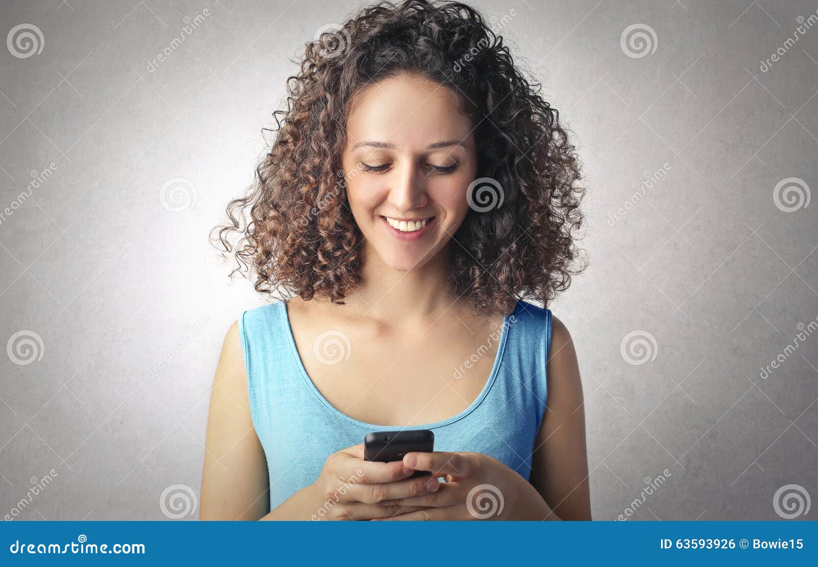 Text message stock photo. Image of happy, business, girl - 63593926