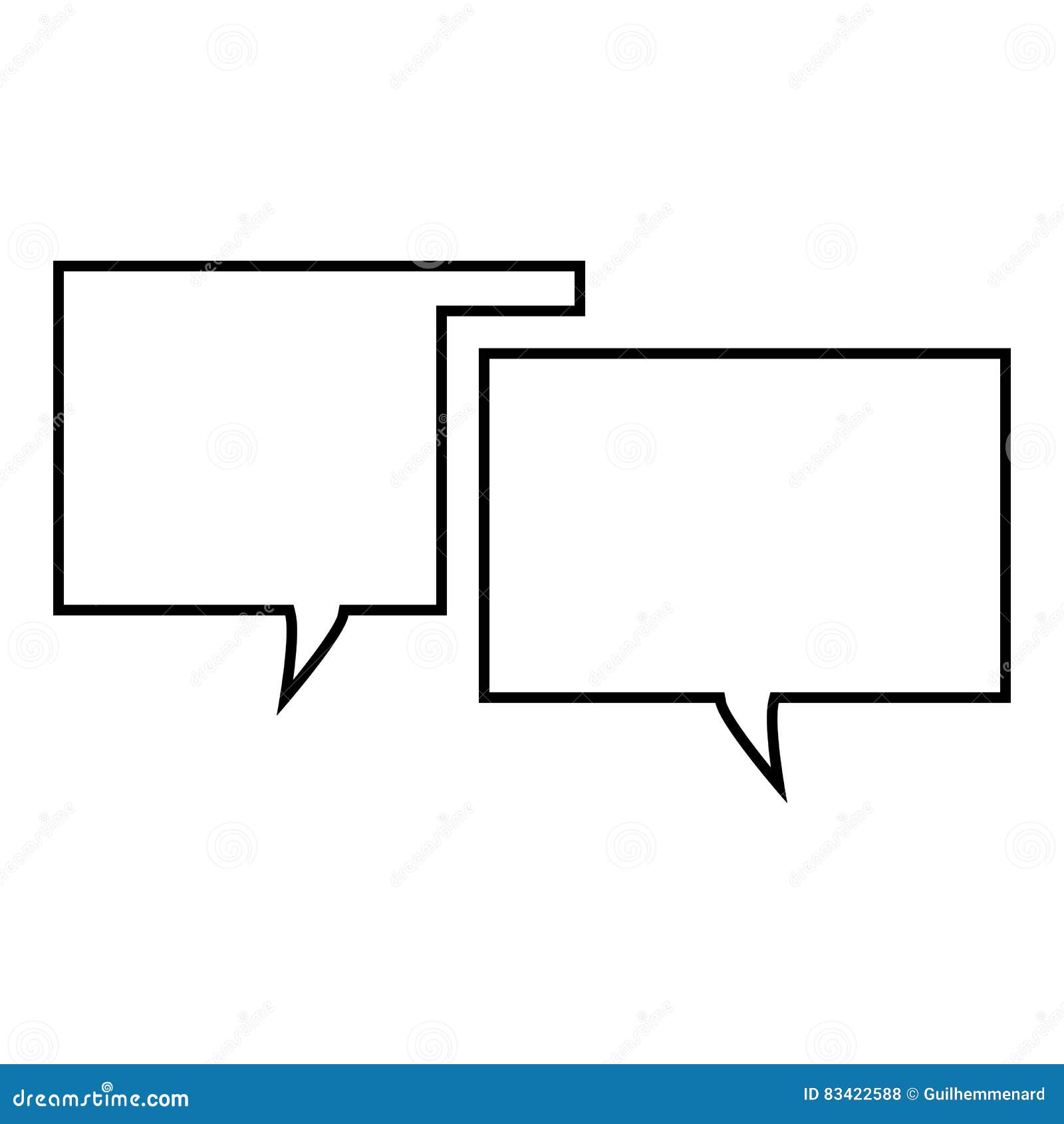Text message icon stock vector. Illustration of black - 83422588