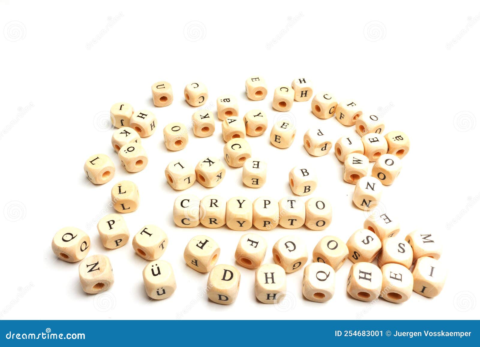 Text Message Isolated on White Background Building a Message: Crypto ...