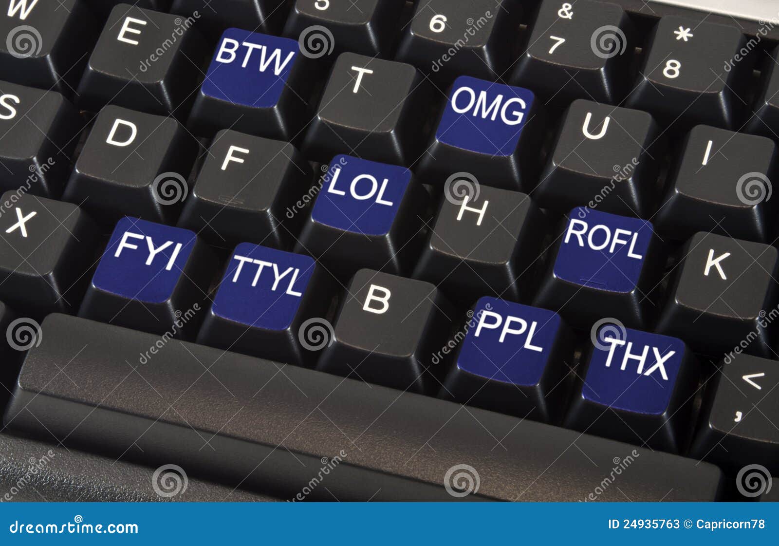 Text message keyboard stock image. Image of network, instant - 24935763